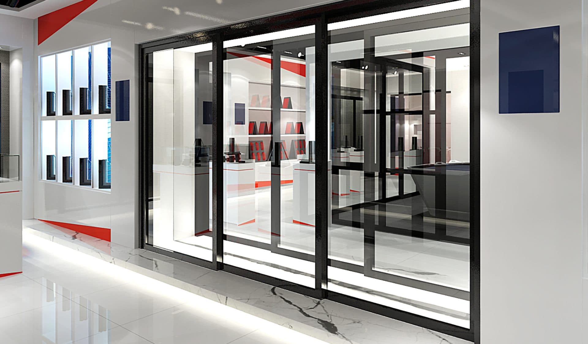 Showroom Interior Design & Interactive | Creativoo Creative Consultancy