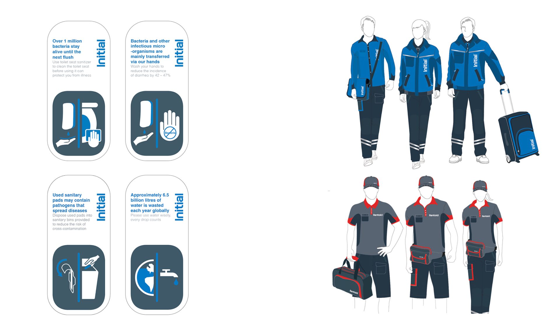 Service Uniforms & Signage Systems | Creativoo Creative Consultancy